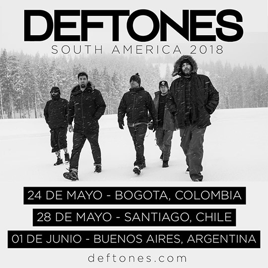 Deftones tocará en junio en el Luna Park - La Voz de Misiones